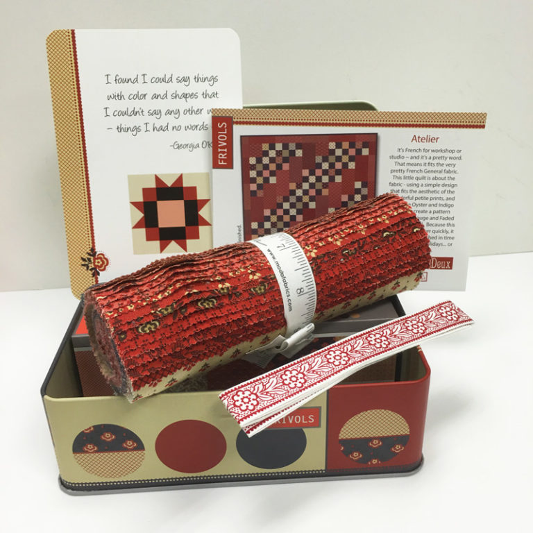 I won a Frivol - The Quilting Hiker